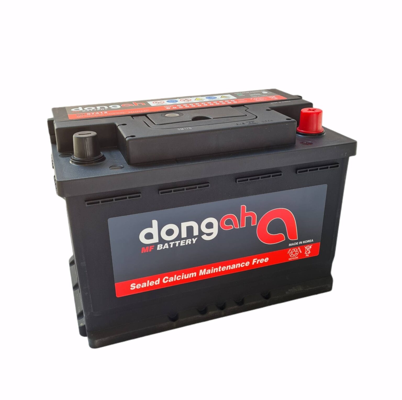 ΜΠΑΤΑΡΙΑ ΑΥΤΟΚΙΝΗΤΟΥ DONGAH L3 SMF 57412 - 74AH | ΜΠΑΤΑΡΙΕΣ ΑΥΤΟΚΙΝΗΤΩΝ